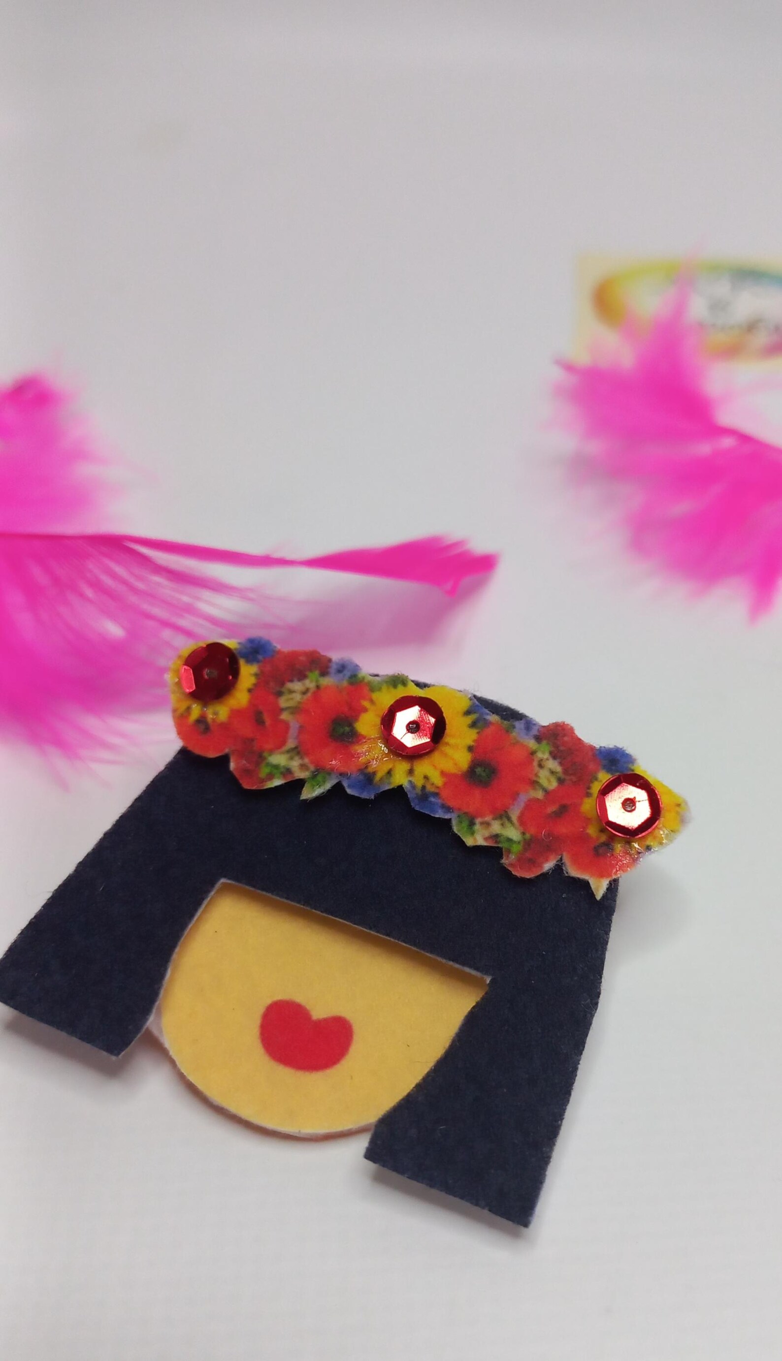 DIY "cute Girl" Master-class on Making Felt Brooch by Mk in a Box, Make ...