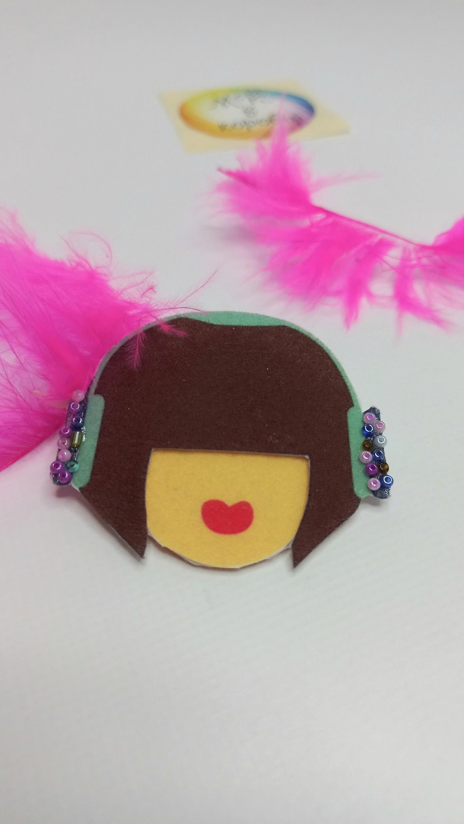 DIY "cute Girl" Master-class on Making Felt Brooch by Mk in a Box, Make ...