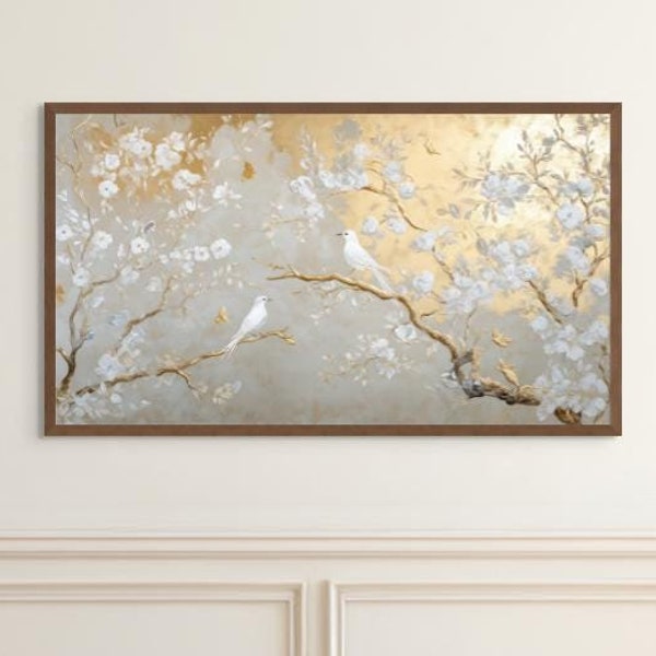 FRAME TV Visit to the English Manor Print Digital Wall Art, Wall Art ...