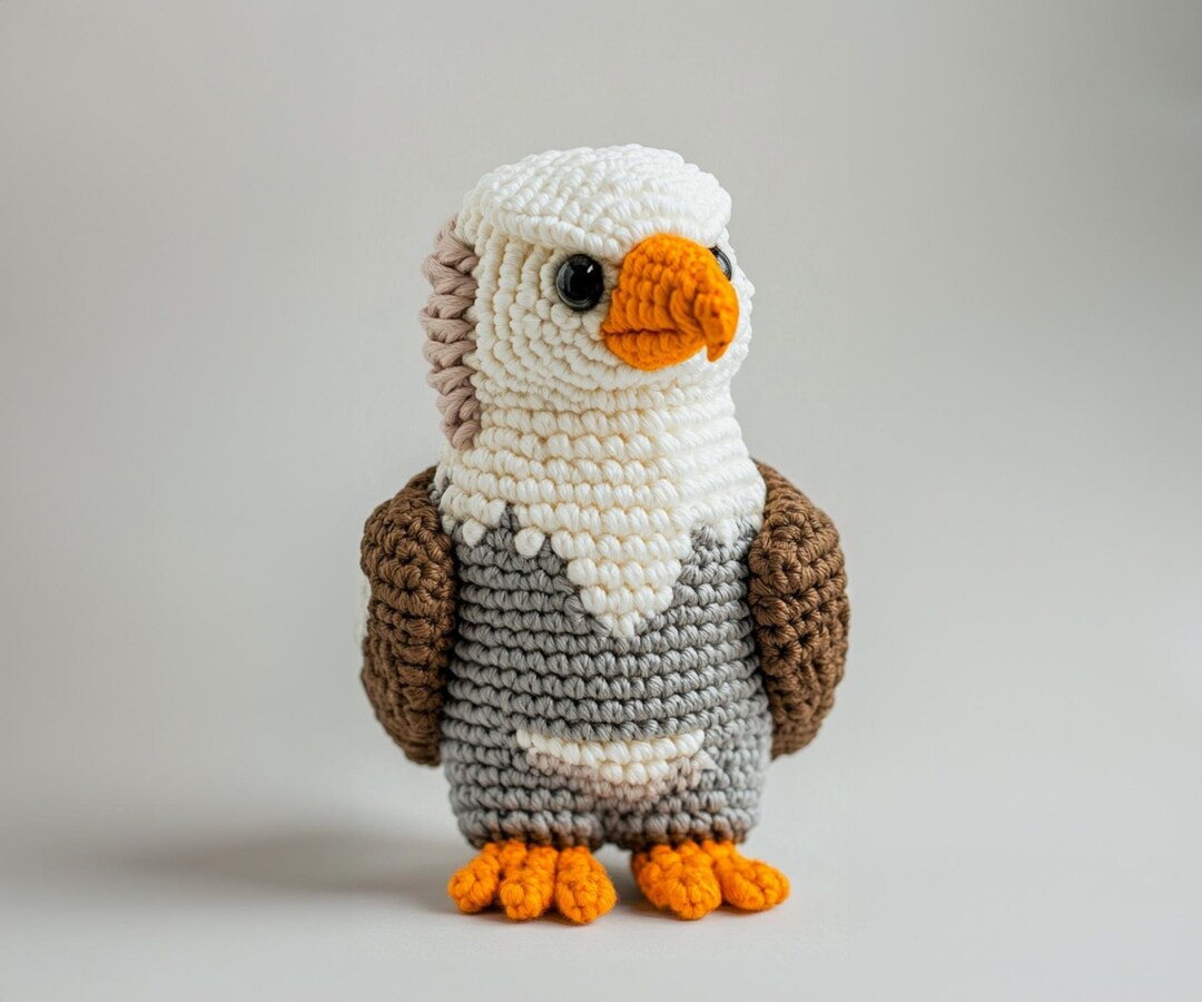 Soft Crochet Eagle to Hug and Love - Etsy