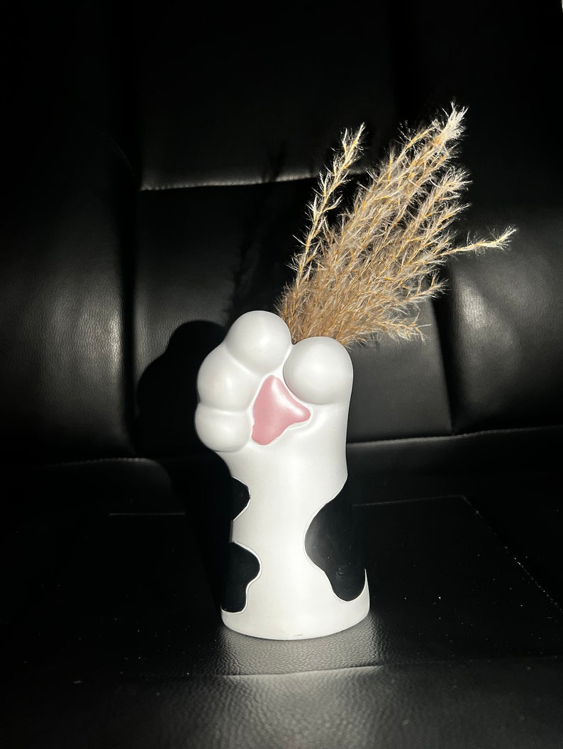 Paw Cat Vase, Cute Cat Vase, Pet Home Decoration, Indoor Vase, Dried ...