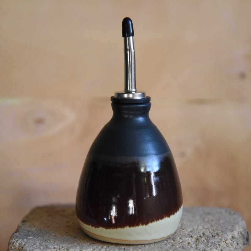 Ceramic Oil Bottle - Etsy