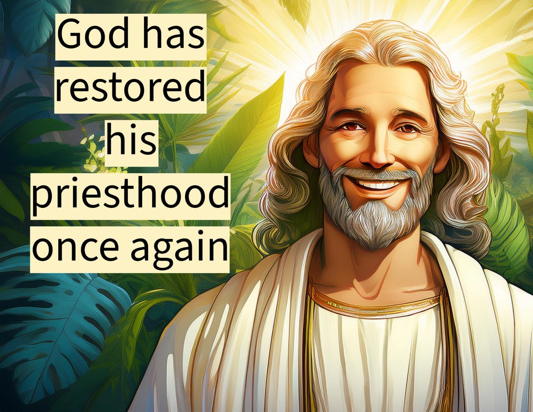 The Priesthood of God (by Alaina Larsen and Cris Conerty) Flipchart for ...