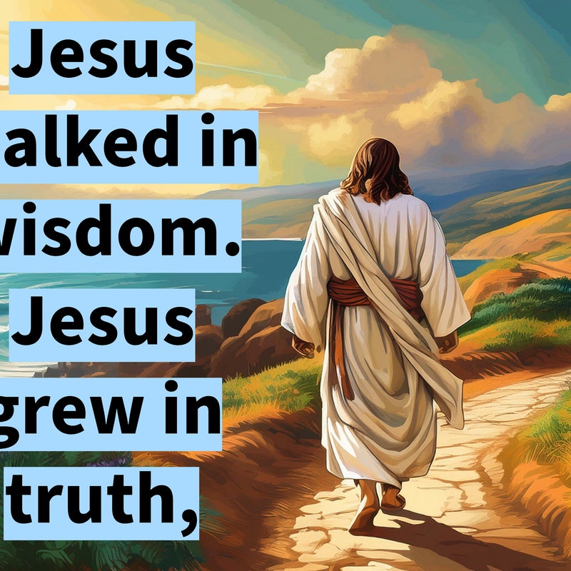 Jesus Christ Walk With Me - Etsy