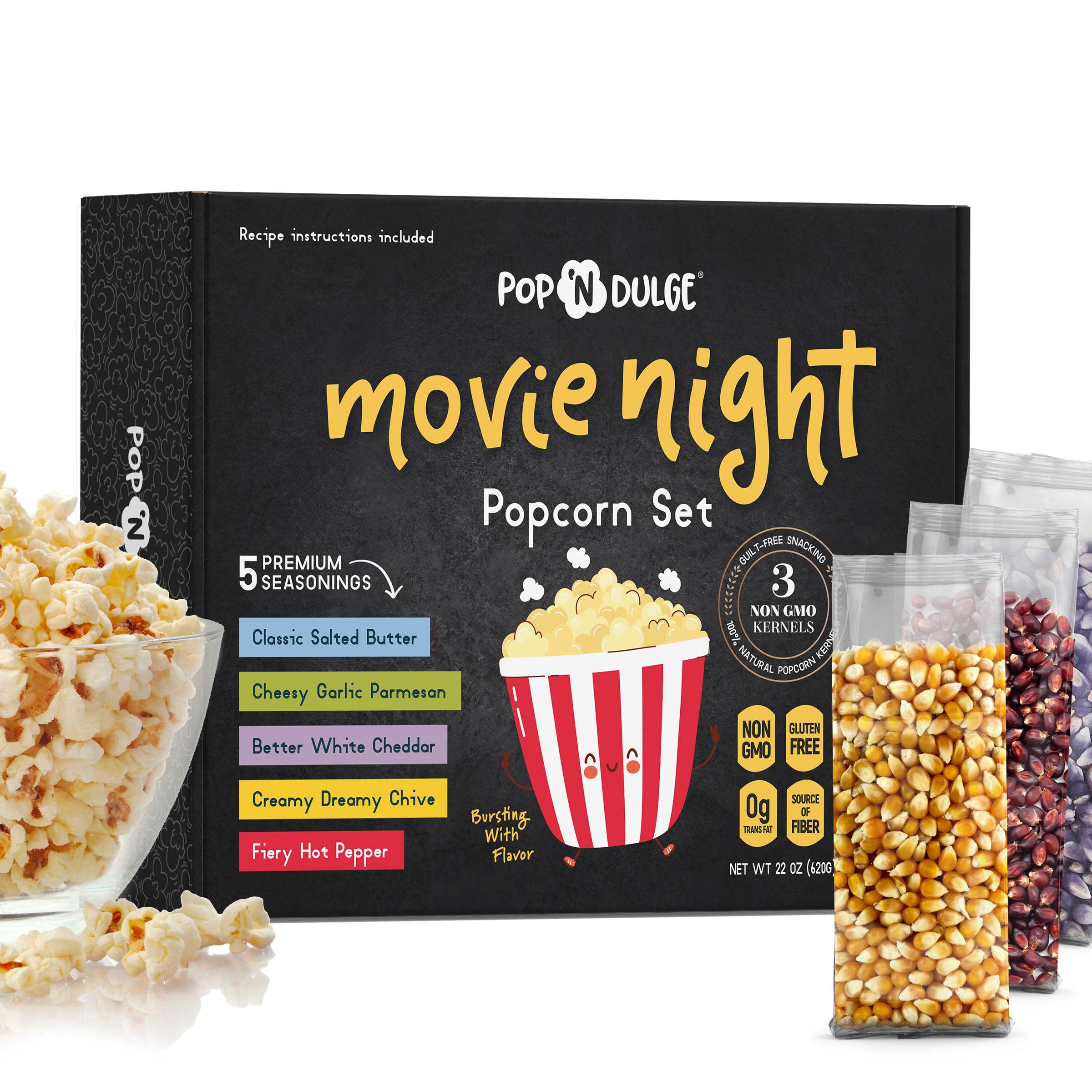 Movie Night Gift Basket Popcorn Gift Set - Etsy