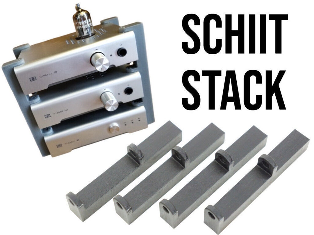 Mini Stack Tower Mount System for Schiit Minis Vali 2 / Magni 3 / Modi ...