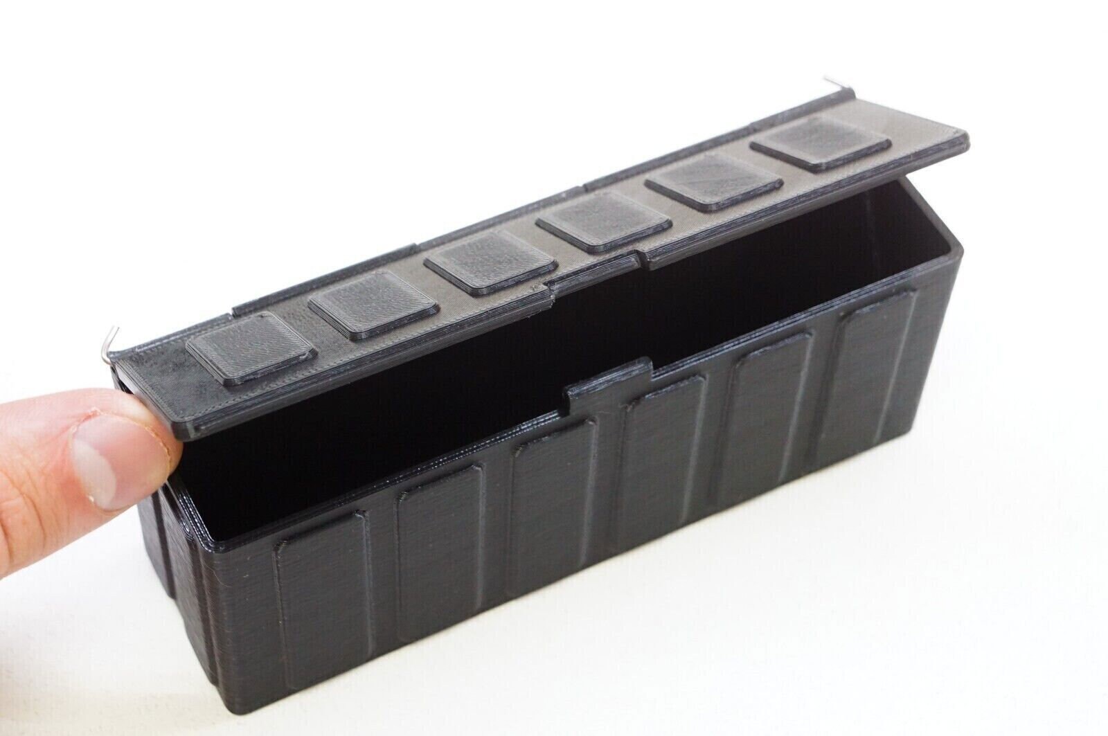 Truck Bed Toolbox Scale Storage Tub for WPL D12 2wd RC Truck USA 1/10 ...