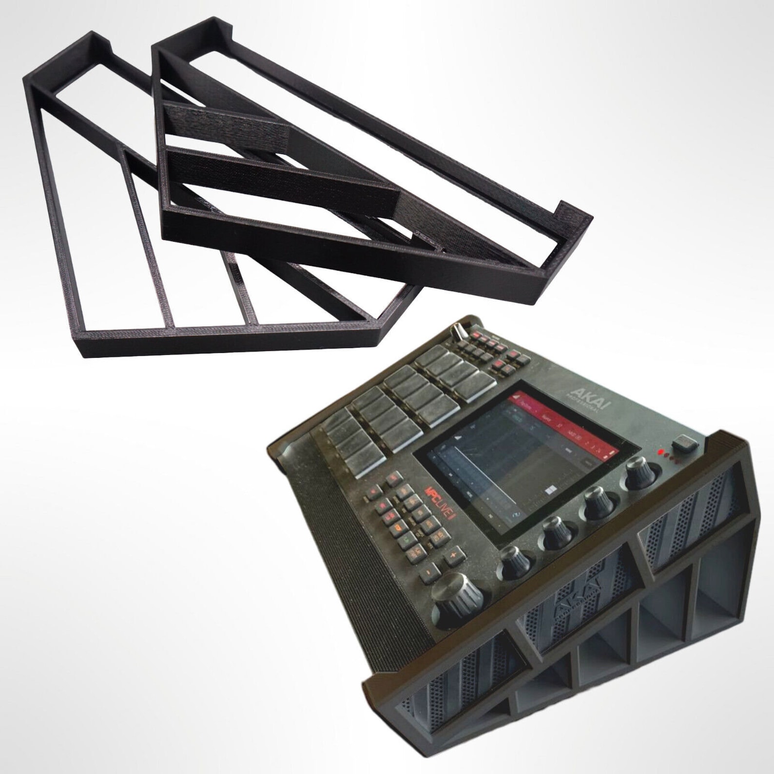 Custom Angled Desk Display Stand for Akai MPC Live 2 Studio Controller ...