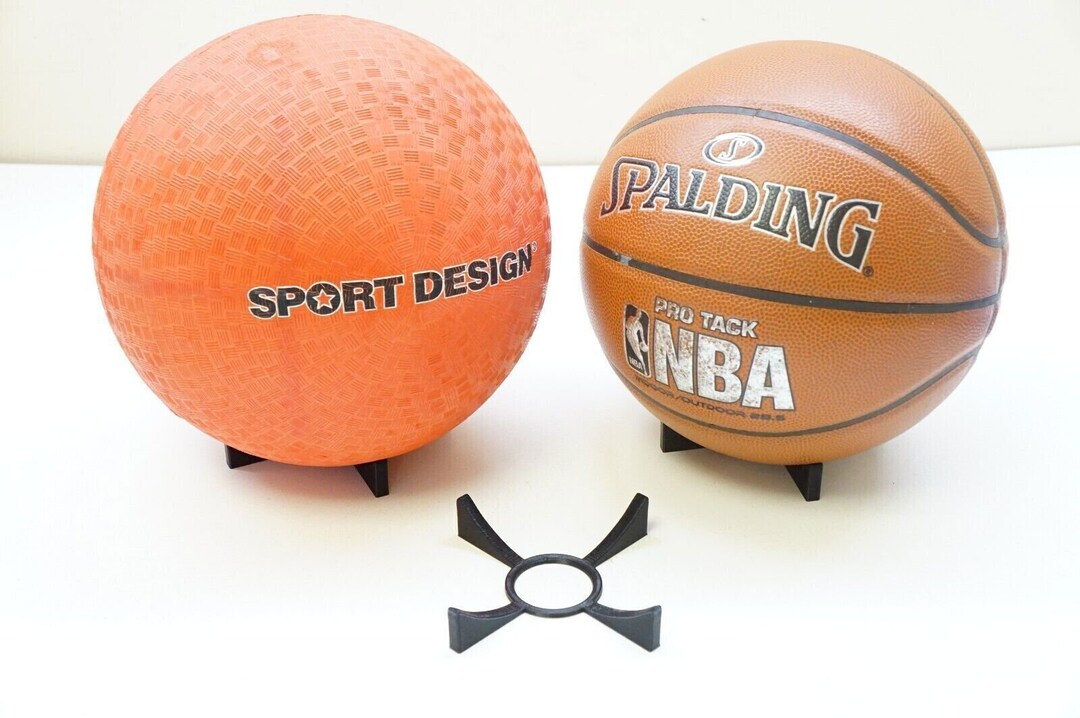 Four-corner Ball Stand Basketball/soccer/volleyball Ball Holder Display ...