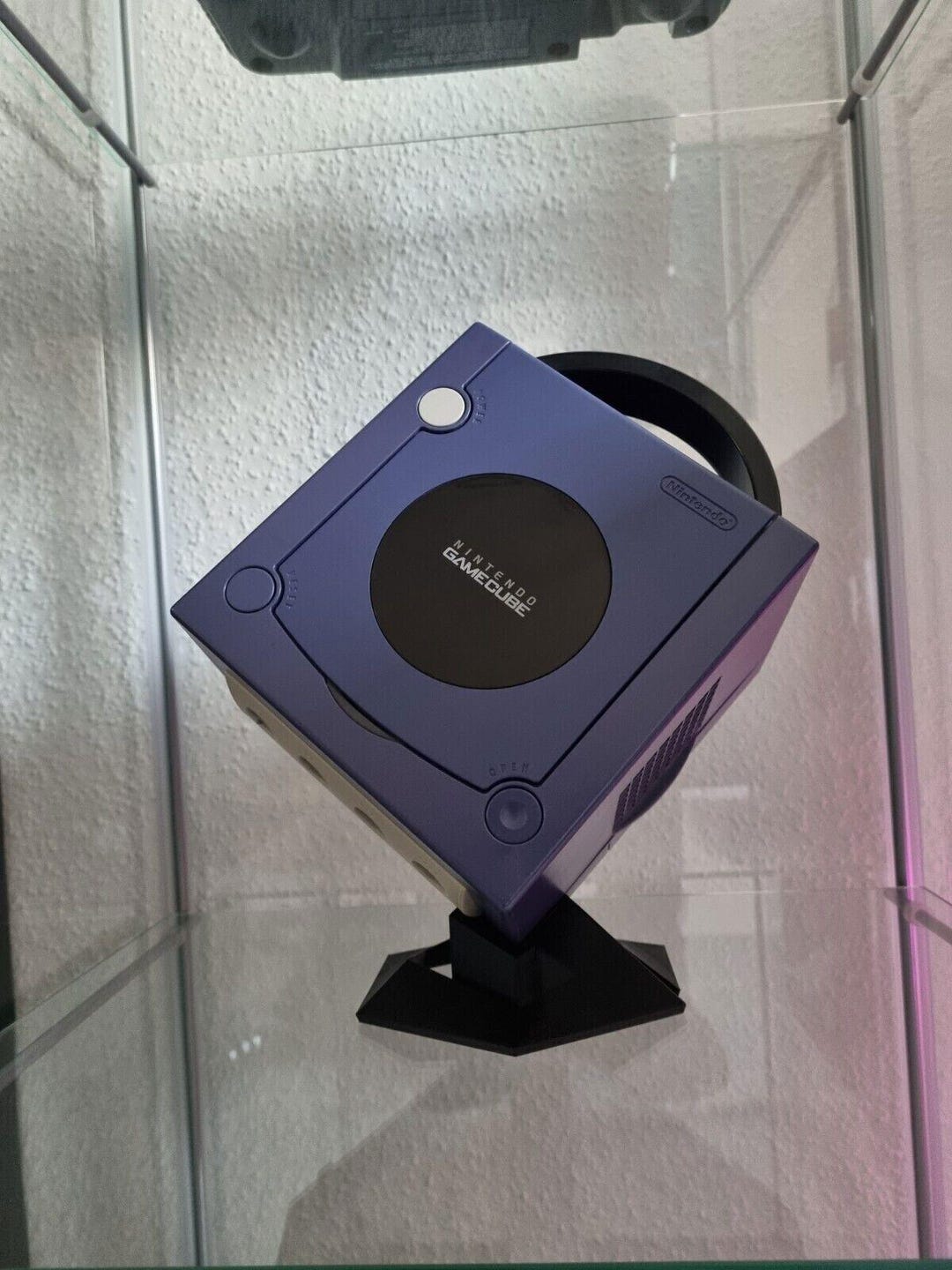 Console Display Corner Stand Dock System Holder for Nintendo Gamecube ...