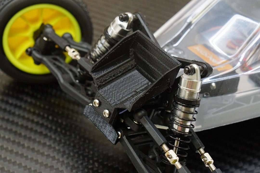 Aero Downforce Front Wing & Bumper Upgrade for Losi Mini-b 2.0 RC Buggy ...