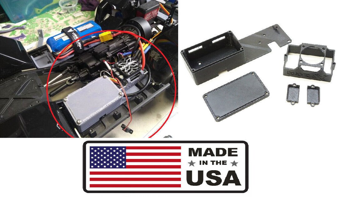 Electronics ESC Mounting Tray castle Mamba X for Vanquish VS4-10 RC ...
