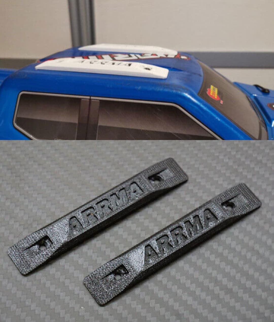Upgrade Roof Rack Guard Skid Plates for ARRMA RC Truck Granite 3s, Big ...