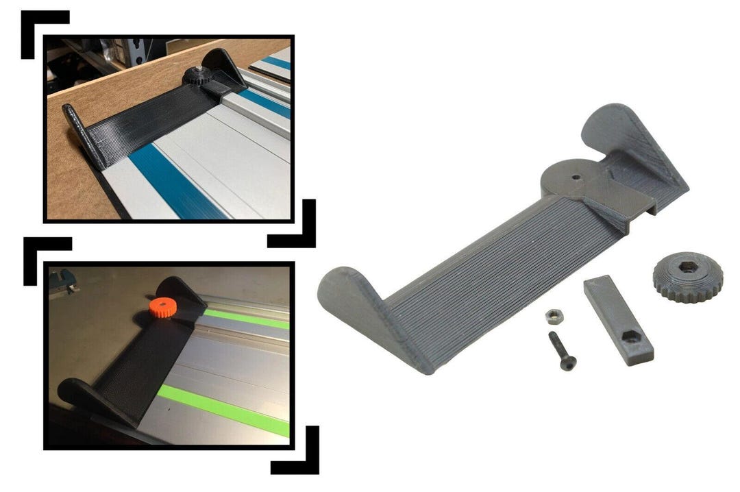 3D Guide Rail Deflector for Festool and Makita Track Saw Dust Hose FS ...