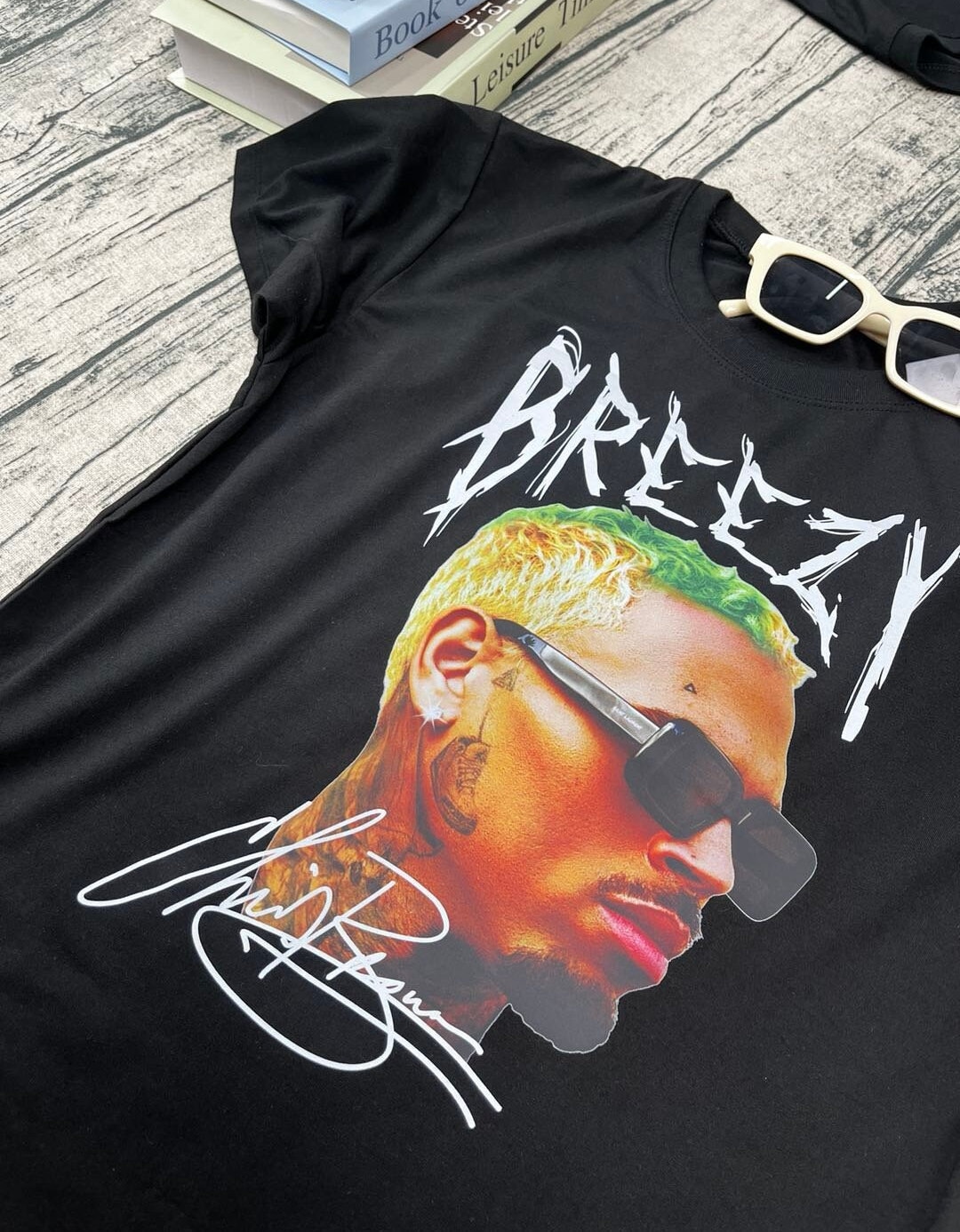 Vintage Breezy Albums Png, Tour 2024 File PNG, Vintage Chris Brown ...