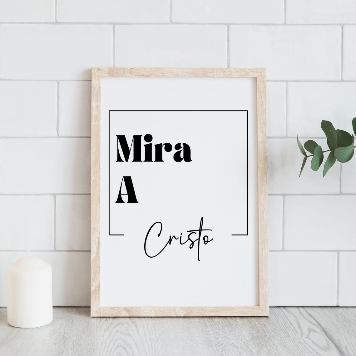 Mira a Cristo Spanish LDS Youth Theme Poster 2025 Mirad Hacia Mi En ...