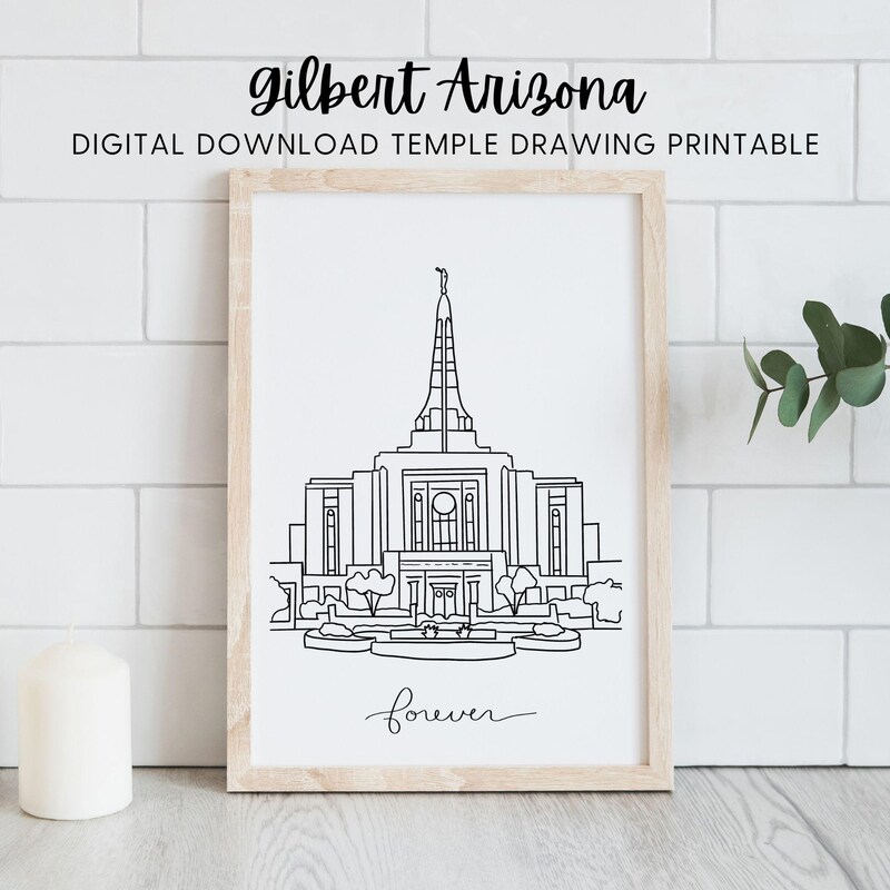 Temple Watercolor - Etsy