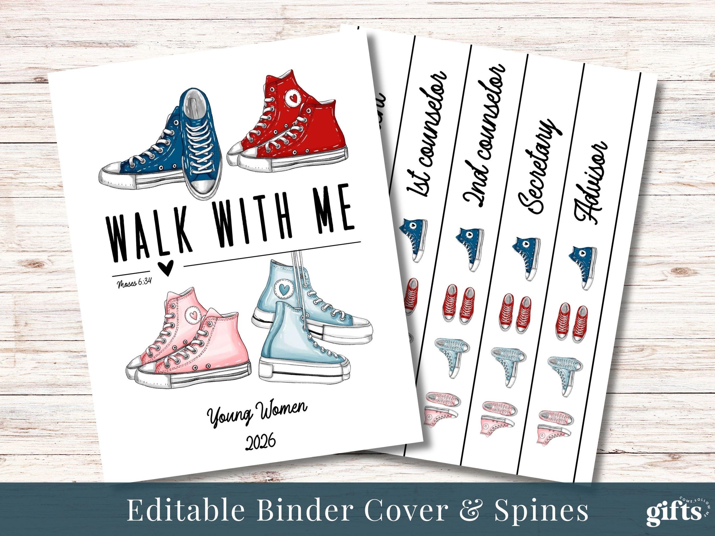 2026 Young Women Binder YW Presidency Planner, LDS YW Activity ...