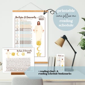 Doctrine and Covenants Reading Schedule and Come, Follow Me 2025 ...