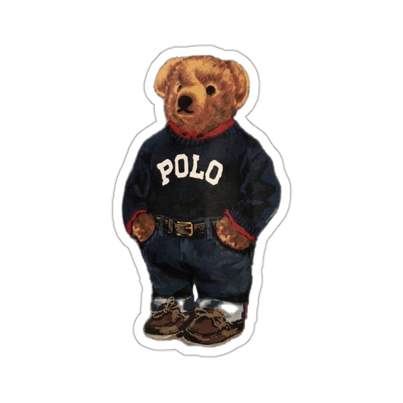 Ralph Lauren Bear Cut Stickers - Etsy