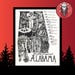 Cryptids of Alabama Map Art Print, Cryptid Wall Art, Monster Poster - Etsy