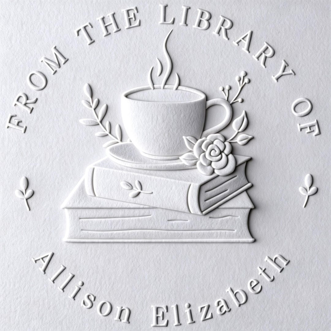 Personalized Book Embosser Custom Book Embosser From the Library of ...