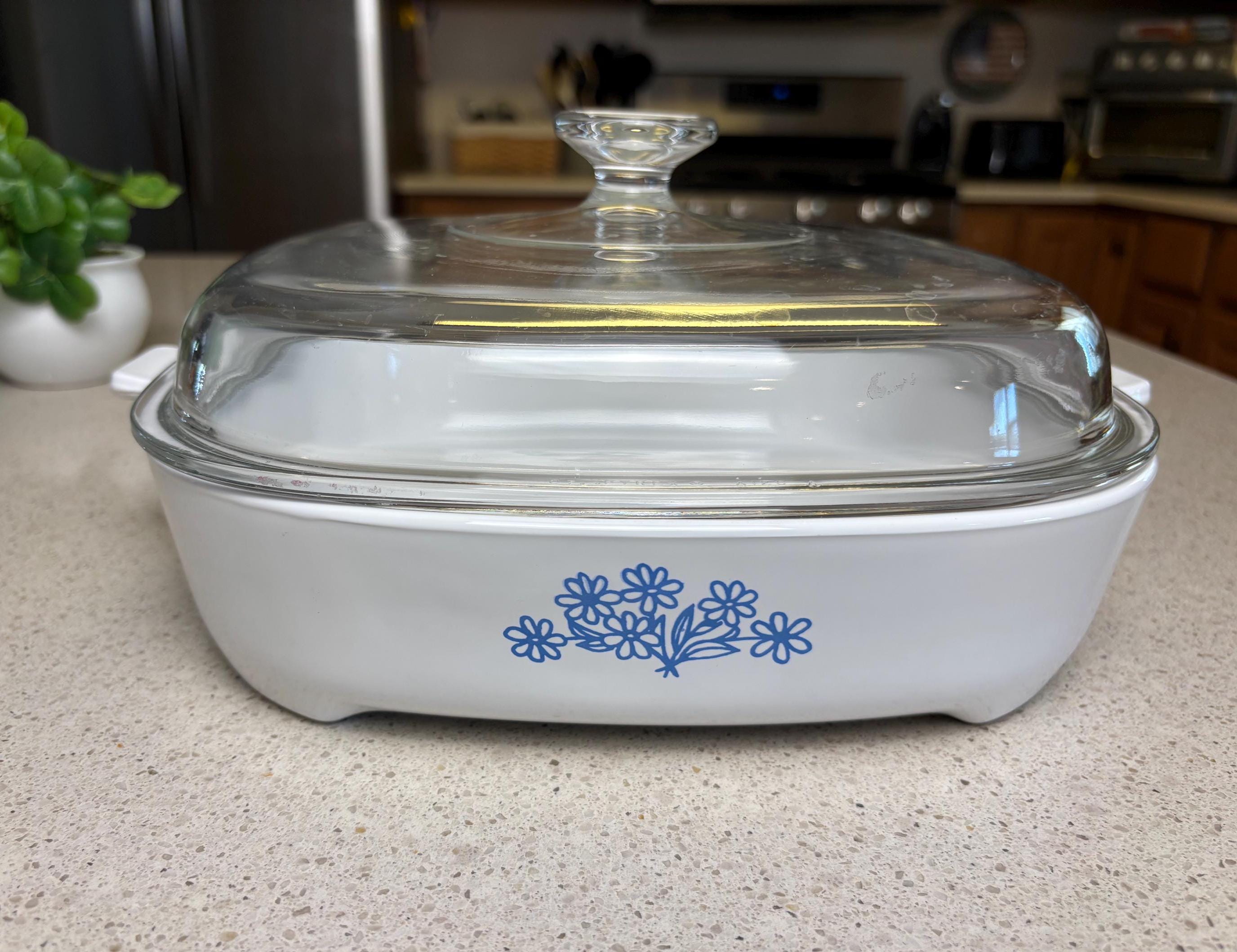 Vintage Corning Ware 10-inch Browner Grille With Lid Made for ...