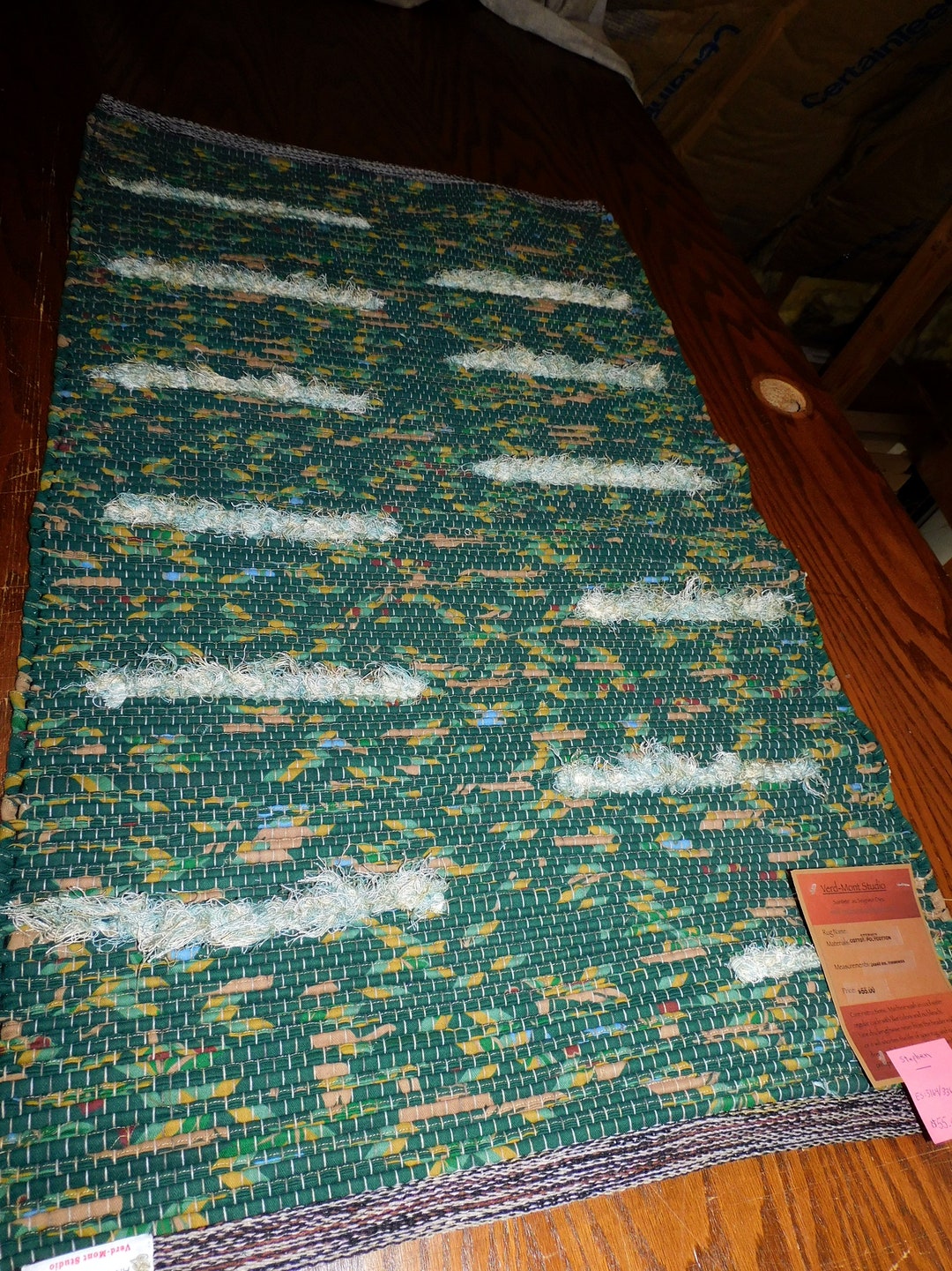 ES-692/40, Tiny House Rag Rug, Bathroom Sink Rug,kitchen Sink Rug ...