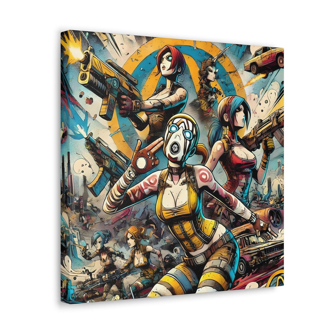 Canvas Wraps Borderlands 1 Sides - Etsy
