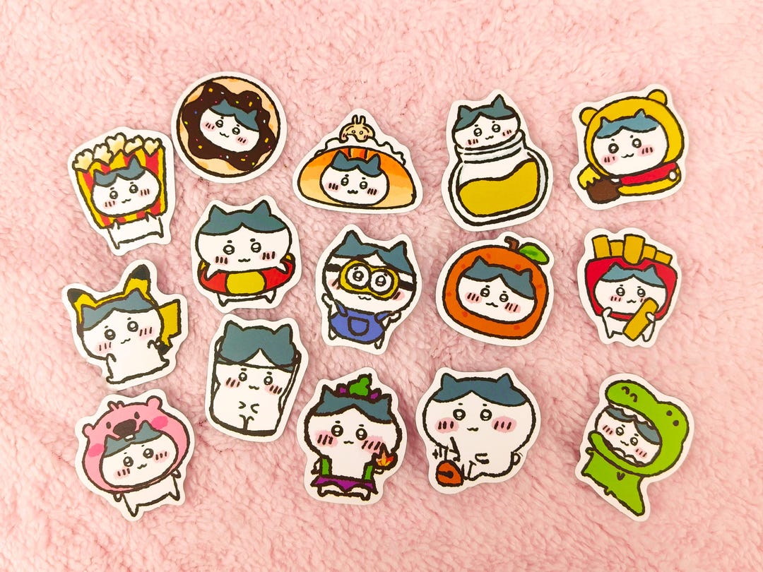65 Pcs Chiikawa Stickers-hachiware Stickers Hachiware Usagi Stickers - Etsy