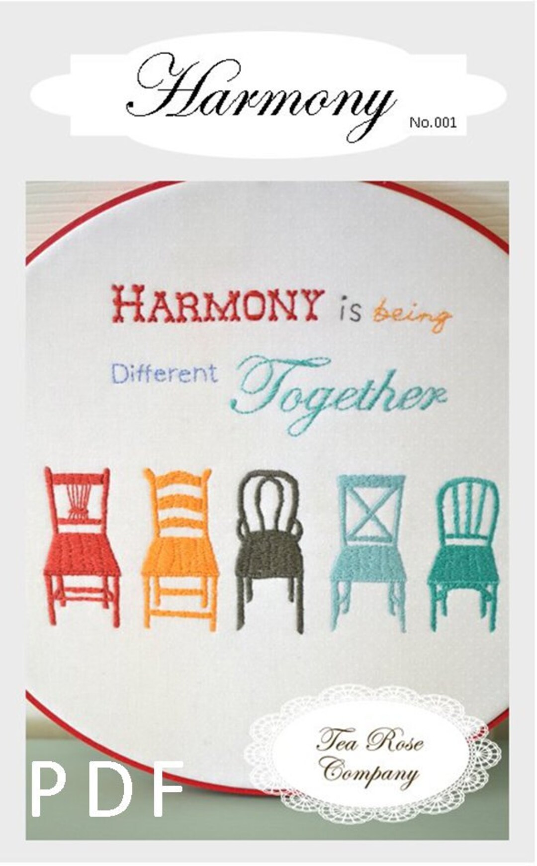 Harmony PDF Pattern - Etsy