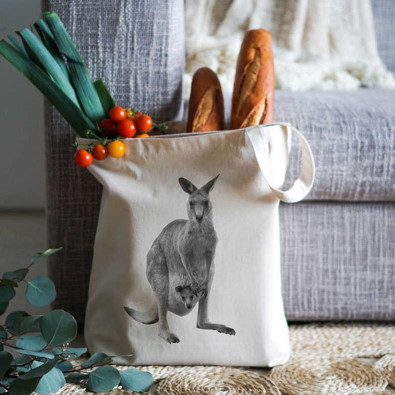 Kangaroo Tote Bag - Etsy