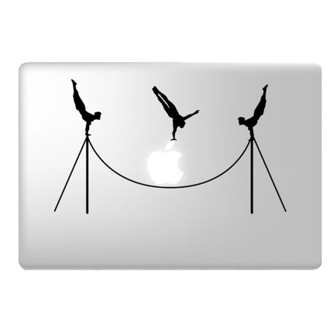 Acrobats Laptop Decal - Etsy