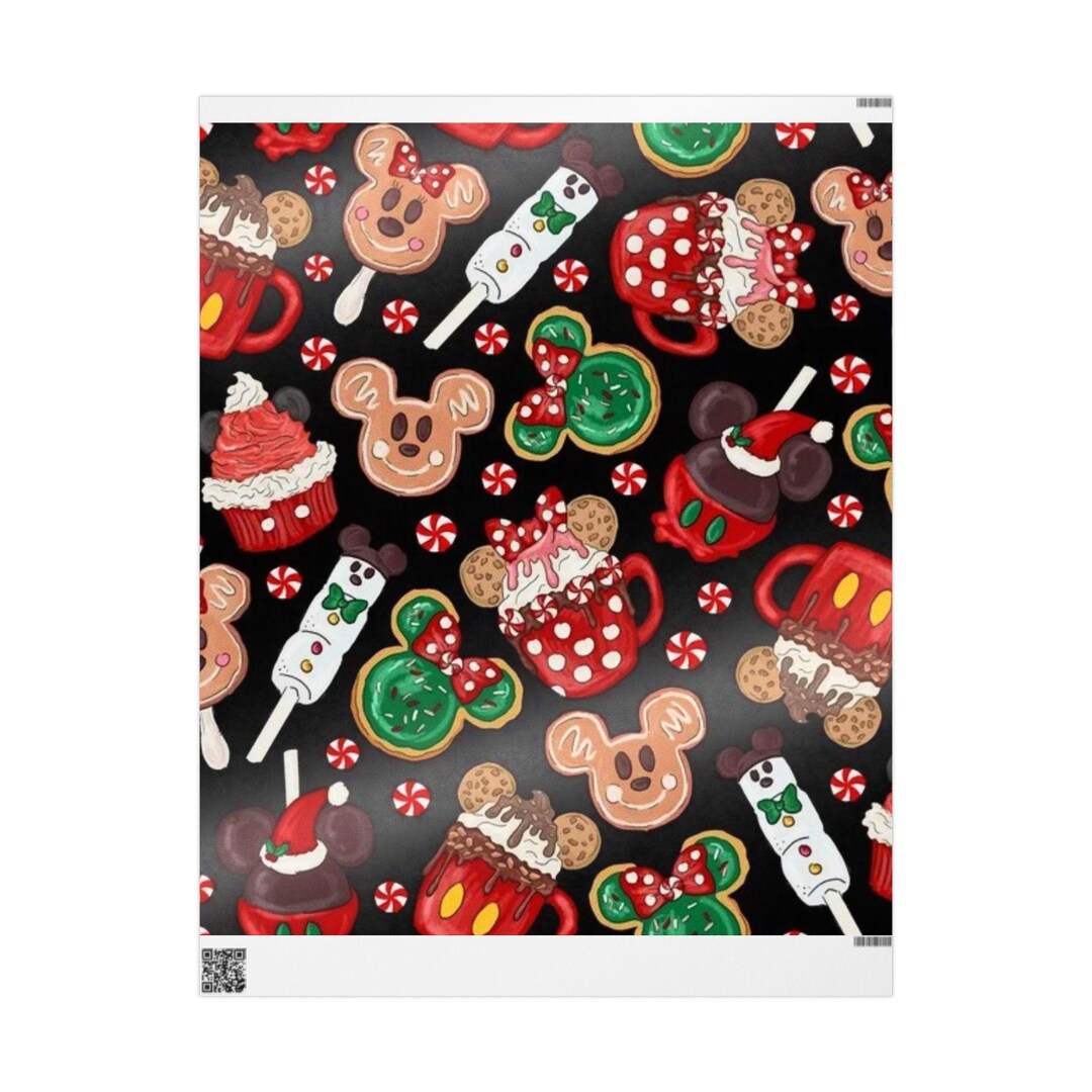 Mickeys Christmas Wrapping Papers - Etsy