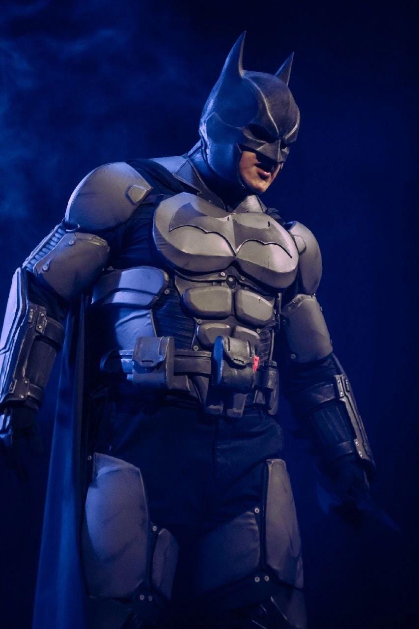 Complete Batman Suit for Cosplay - Etsy