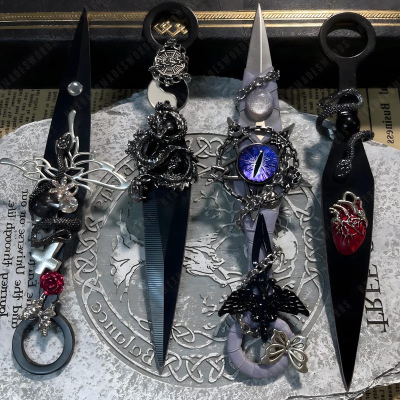 Gothic Daggers and Knives - Etsy