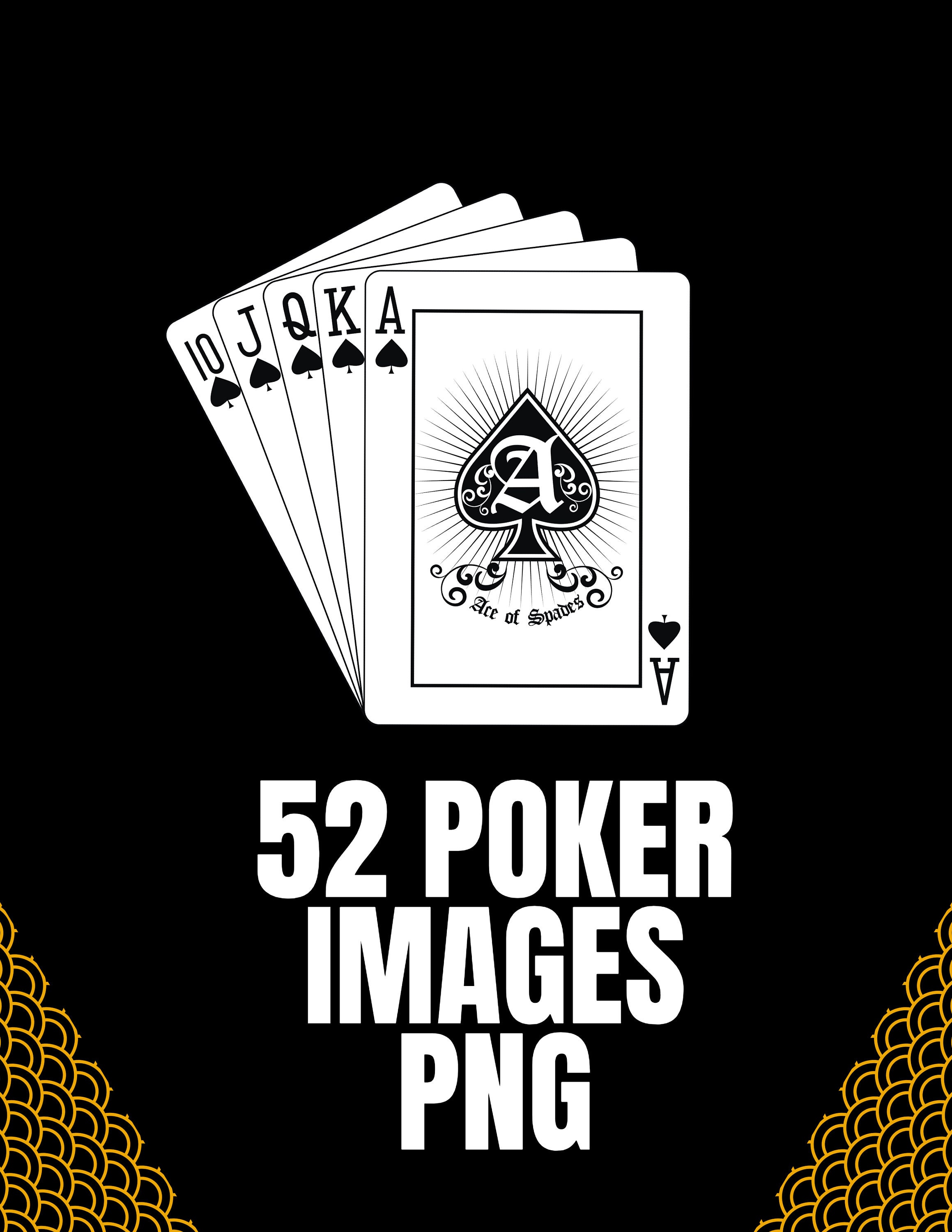 Poker Graphics, Card Icons, Poker Vlogging Cards - Etsy