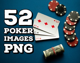 Poker Vlog Playing Card Graphics Pack for Poker Vlogs 52 Cards PNG ...