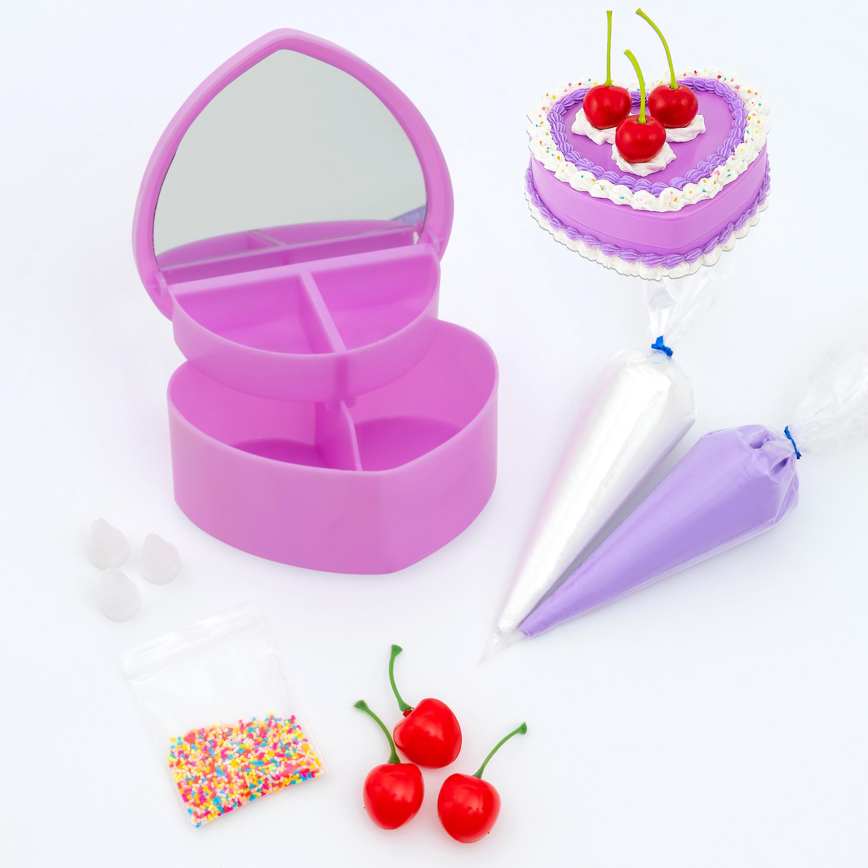 Fake Cake Jewelry Box Decoden Cream Kit, Decorate Jewelry Box With Fake ...