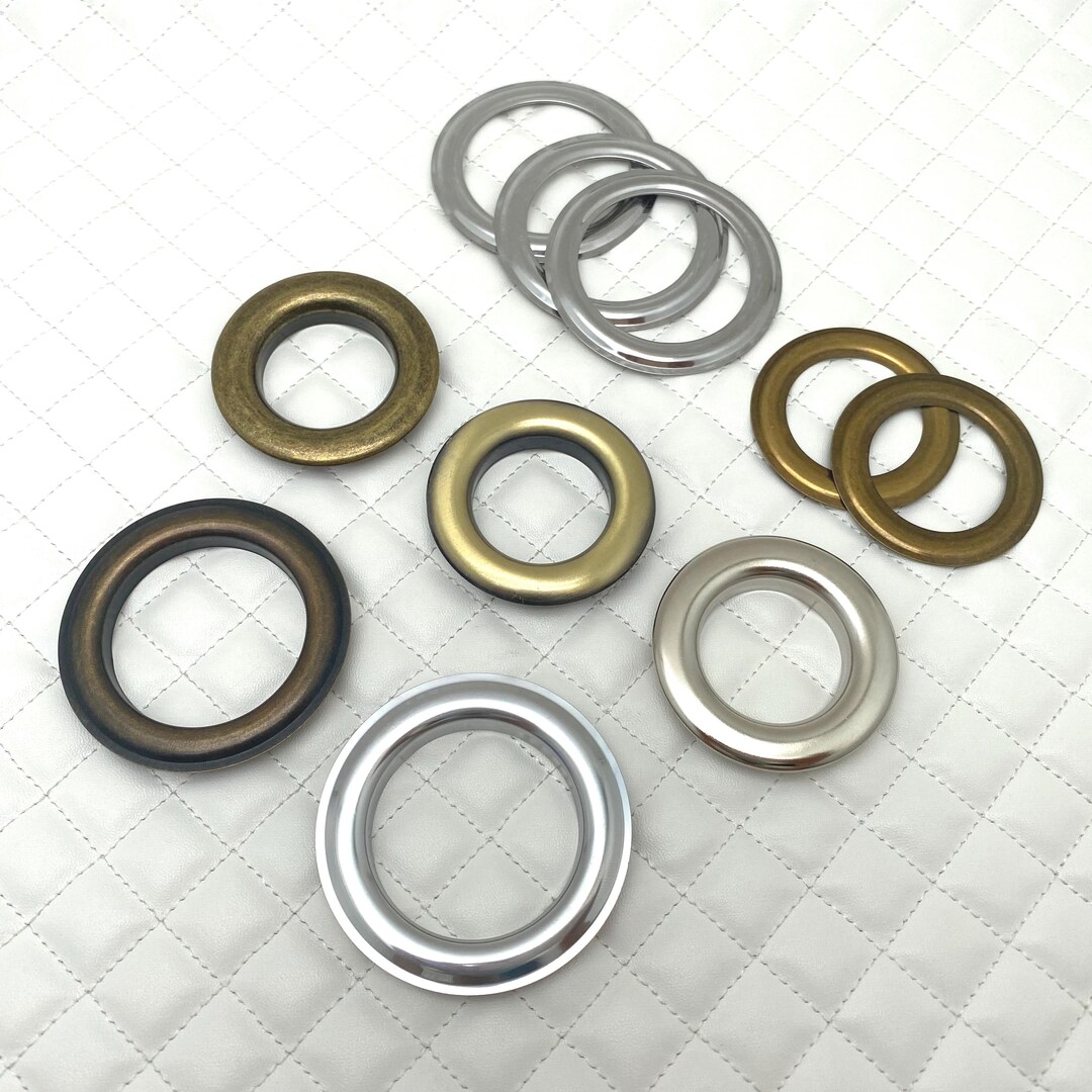 2 Size to Choose Round Iron Eyelets Grommets With Washer ,large Size to ...