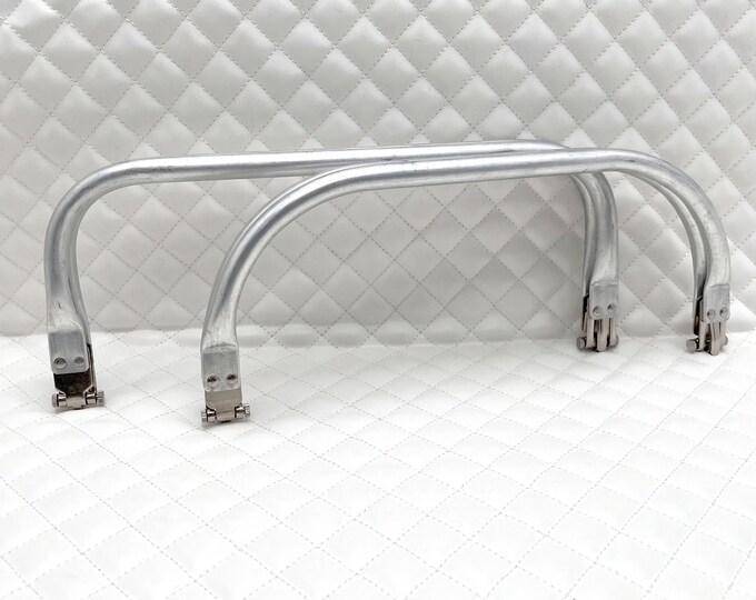 8 Inch 20.5cm Nickel Aluminium Tubular Internal Hinge Doctor Bag Frame ...