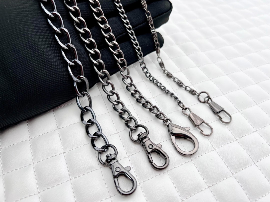 Gunmetal Crossbody Bag Chain: Purse Strap Replacement (39-47 Inch) - Etsy
