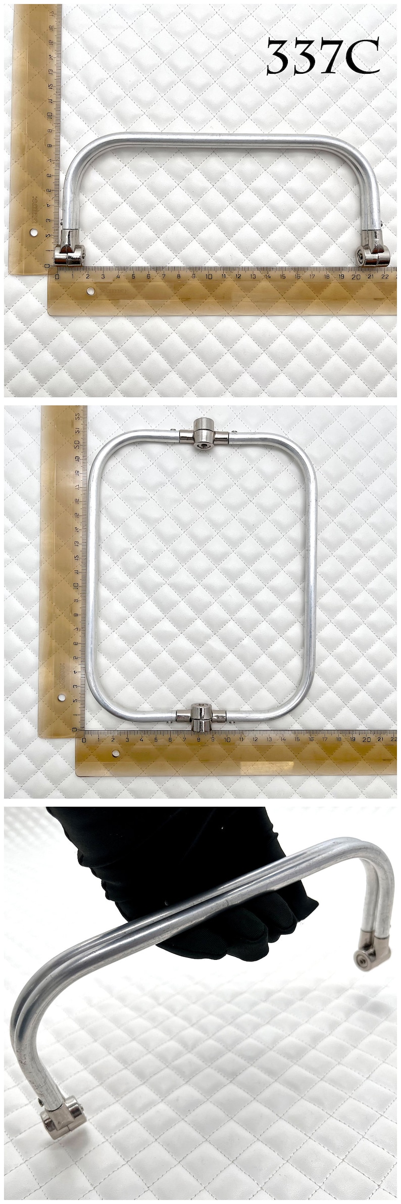 Aluminum Tubular Hinge Frame: DIY Doctor Bag Purse Making - Etsy