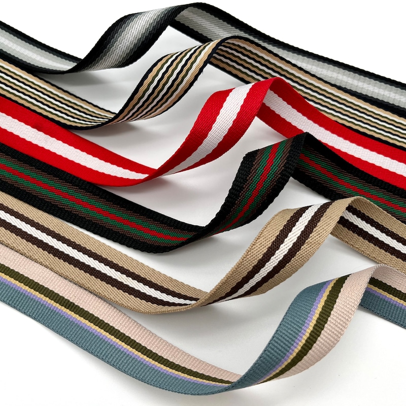 Striped Jacquard Webbing - Etsy