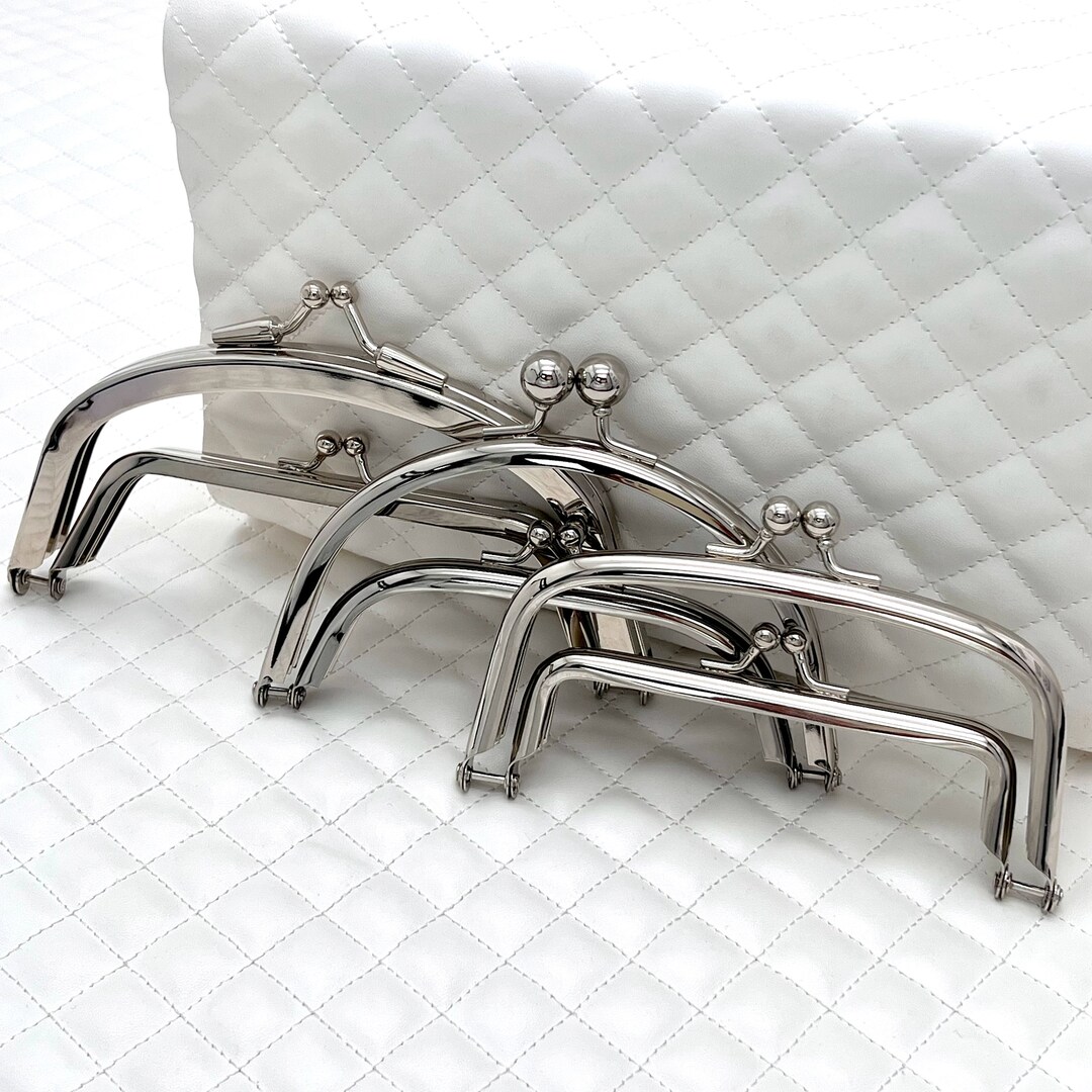 3 Size to Choose Iron Double Pocket Glue on Coin Bag Purse Pouch Bag ...