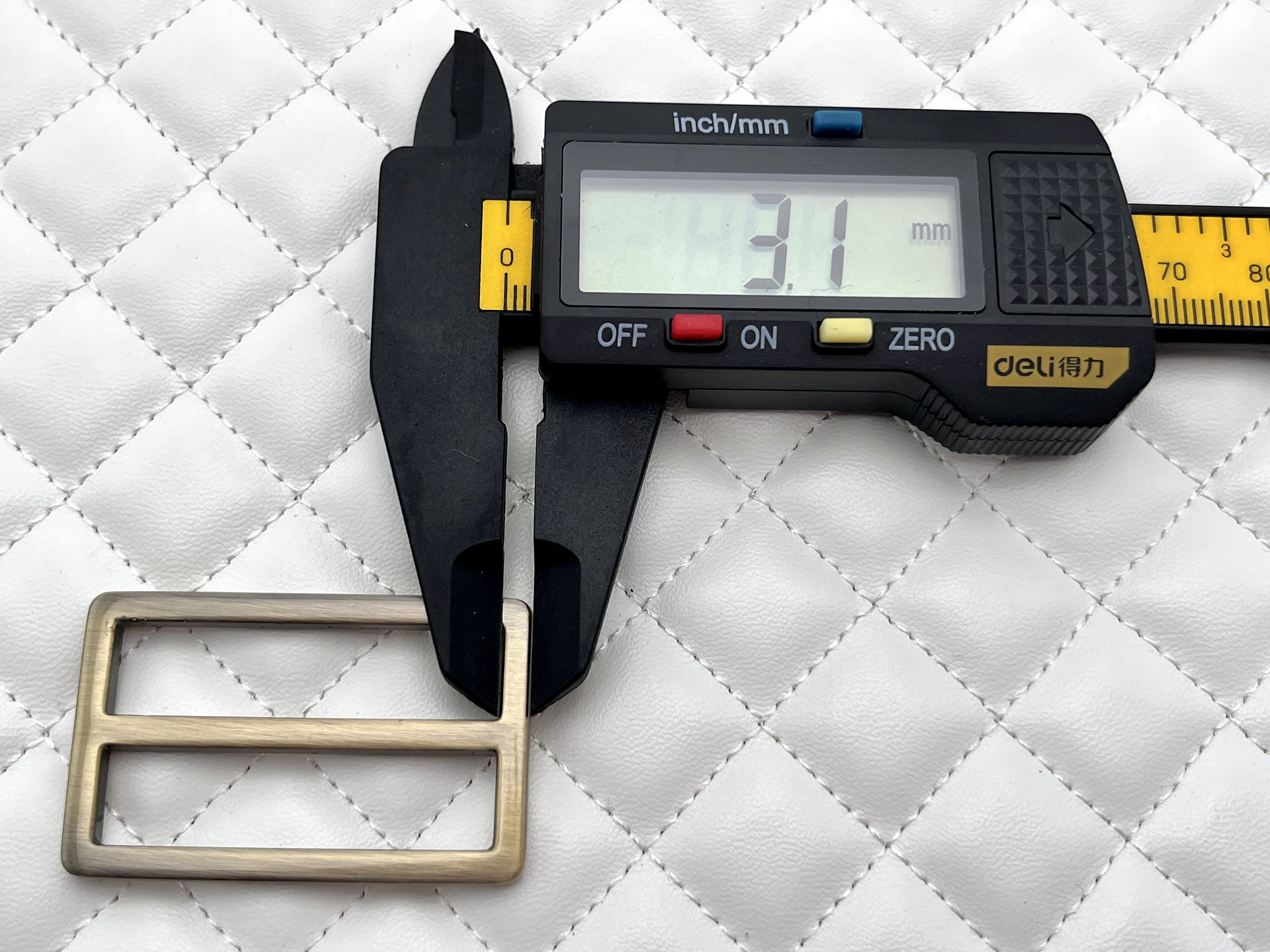 1 1/2 Inch Slide Adjuster Buckle and Rectangle Ring, Strap Buckle Purse ...