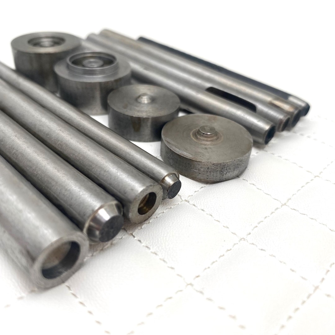 Open Top Snap Fastener Setting Tools Kit Punch Die Installation Tools ...