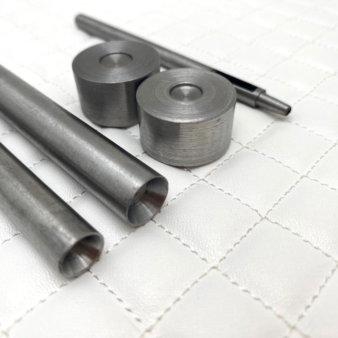 3 Size to Choose Flat Cone Rivets Setting Tools Kit Punch Die ...