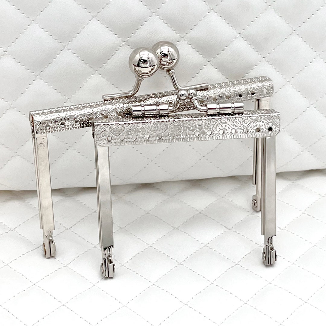 Metal Rectangle Kiss Clasp Frame: Sew-on Coin Purse Lock - Etsy