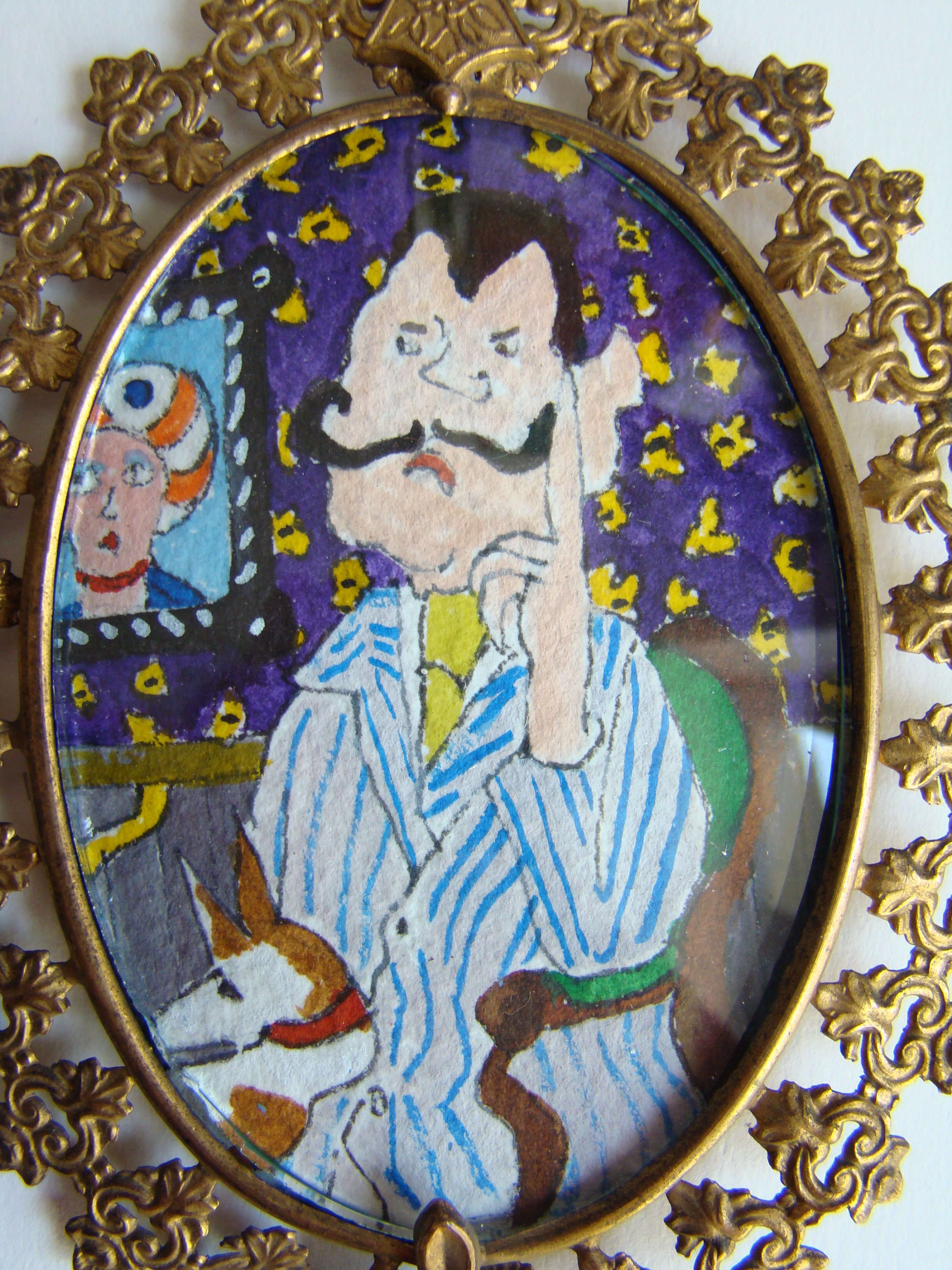 Homage to Jacques Emile Blanche Portrait of George - Etsy
